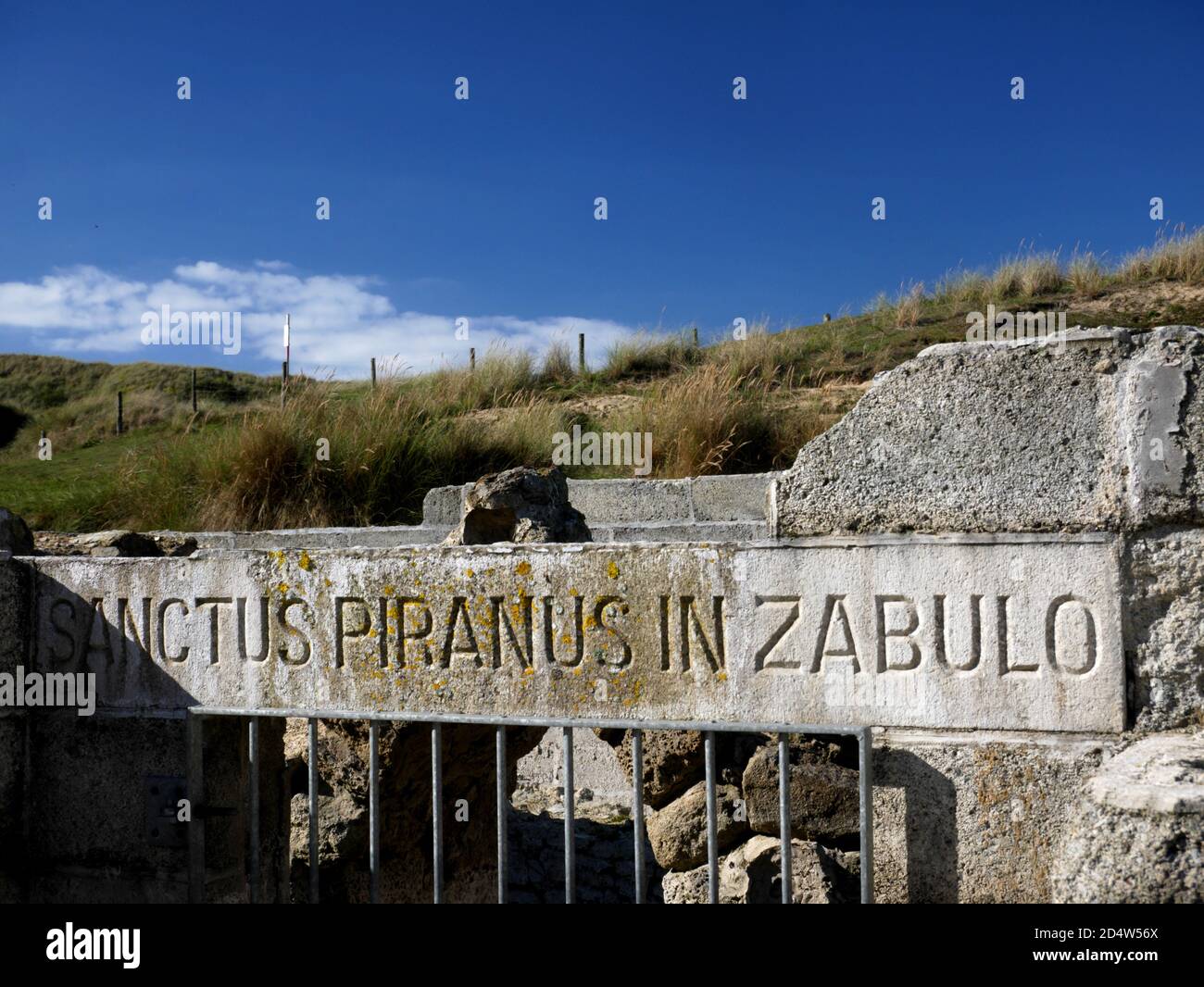 St Piran's Oratory, Perranporth, Cornwall, one of the oldest Christian ...