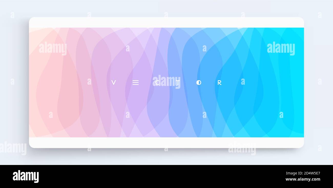 Abstract wavy background with dynamic effect. Modern screen design for ...