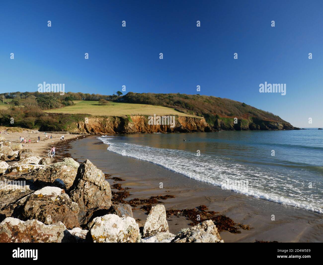 Porthluney caerhays hi-res stock photography and images - Alamy