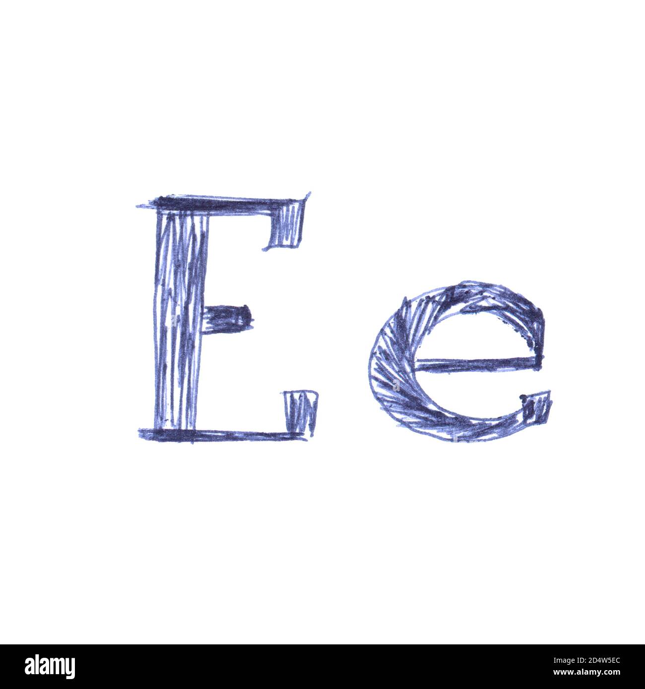 Letter Ee High Resolution Stock Photography and Images - Alamy