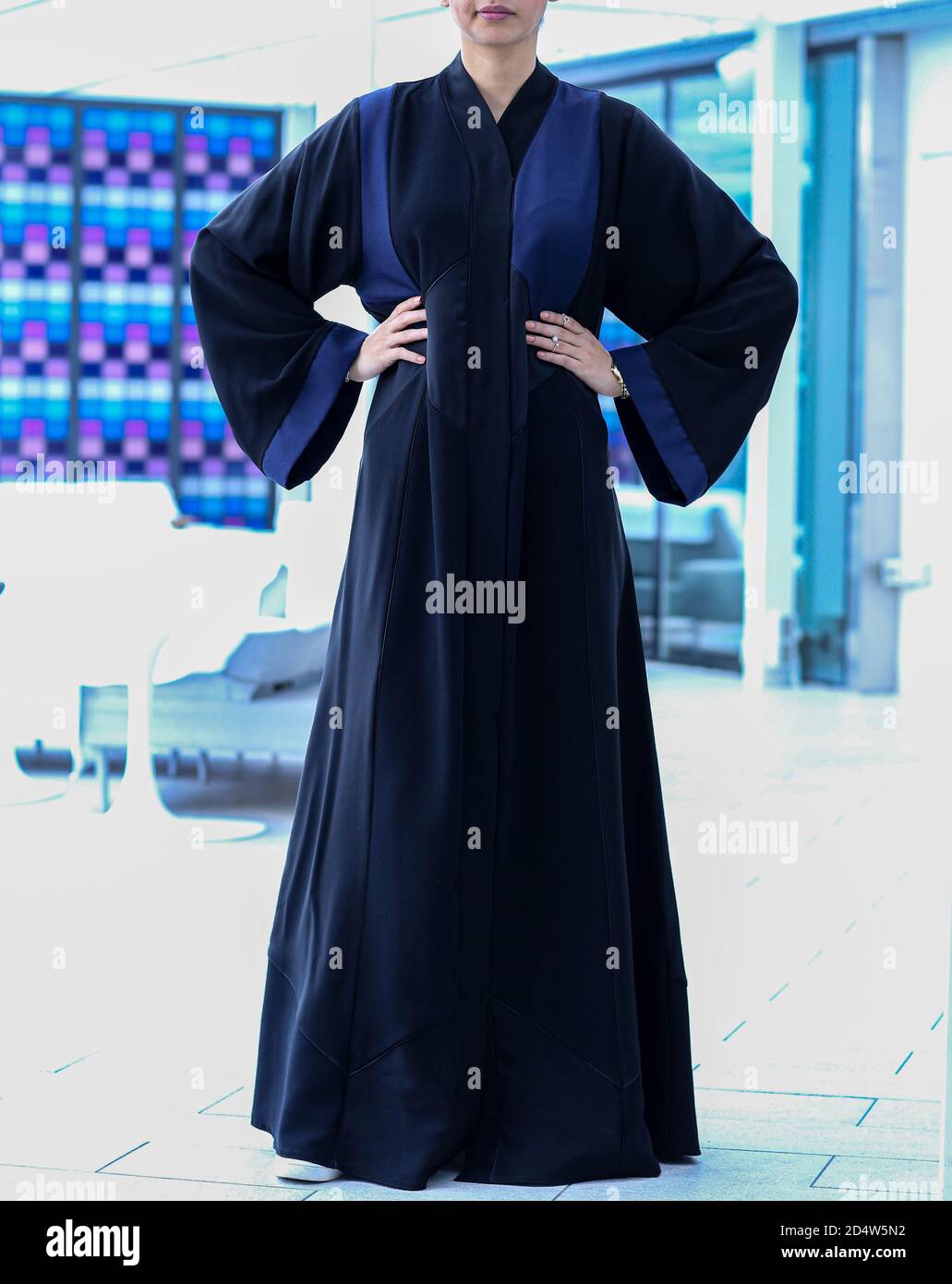 Arab Dress ,Abaya with Arab female Stock Photo - Alamy