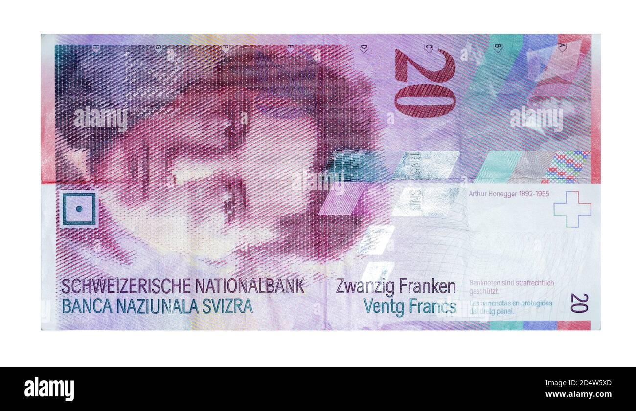 Money finance banknotes switzerland 20 hi-res stock photography and ...