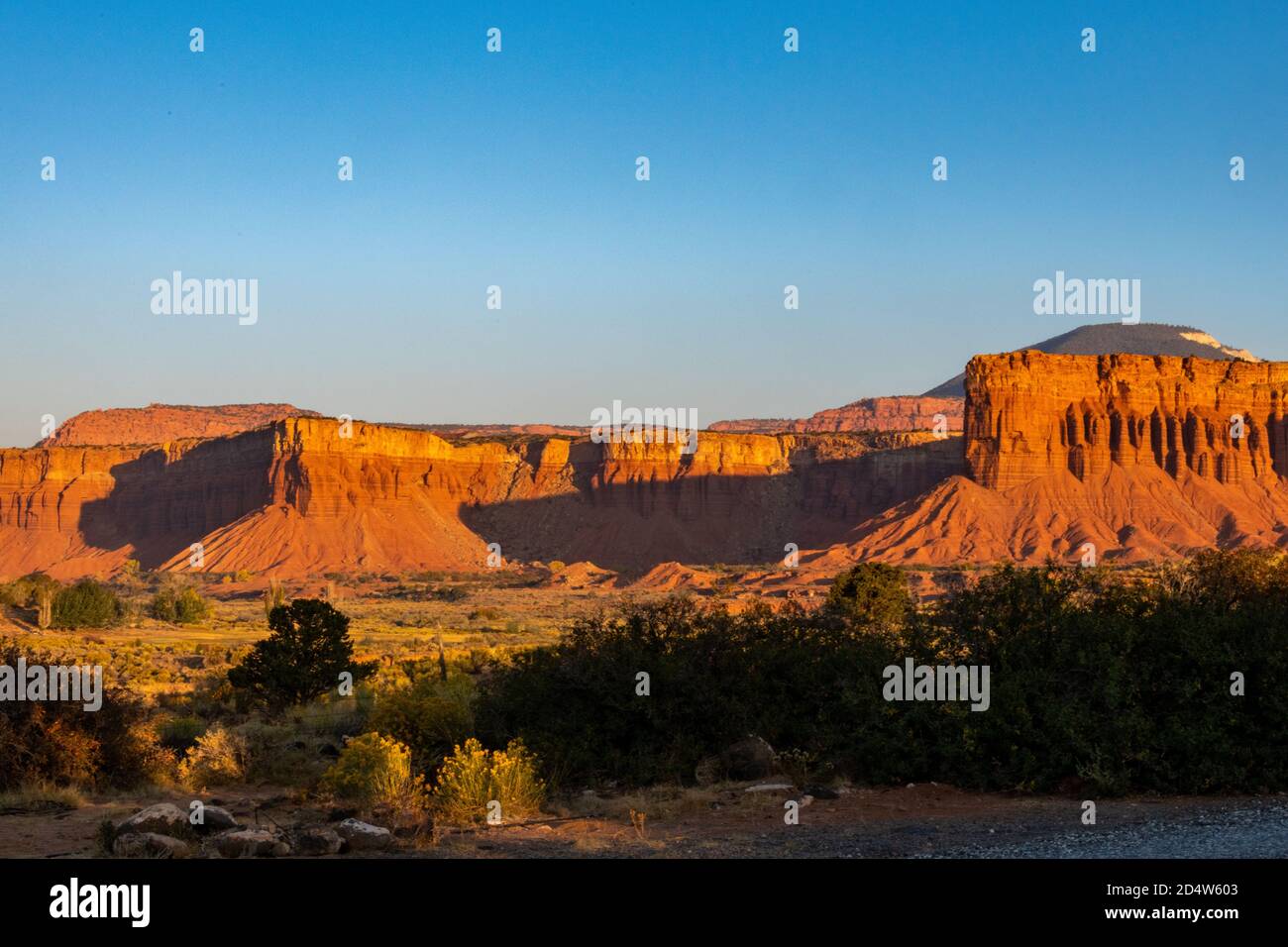 Capitol Reef National park in October Stock Photo - Alamy