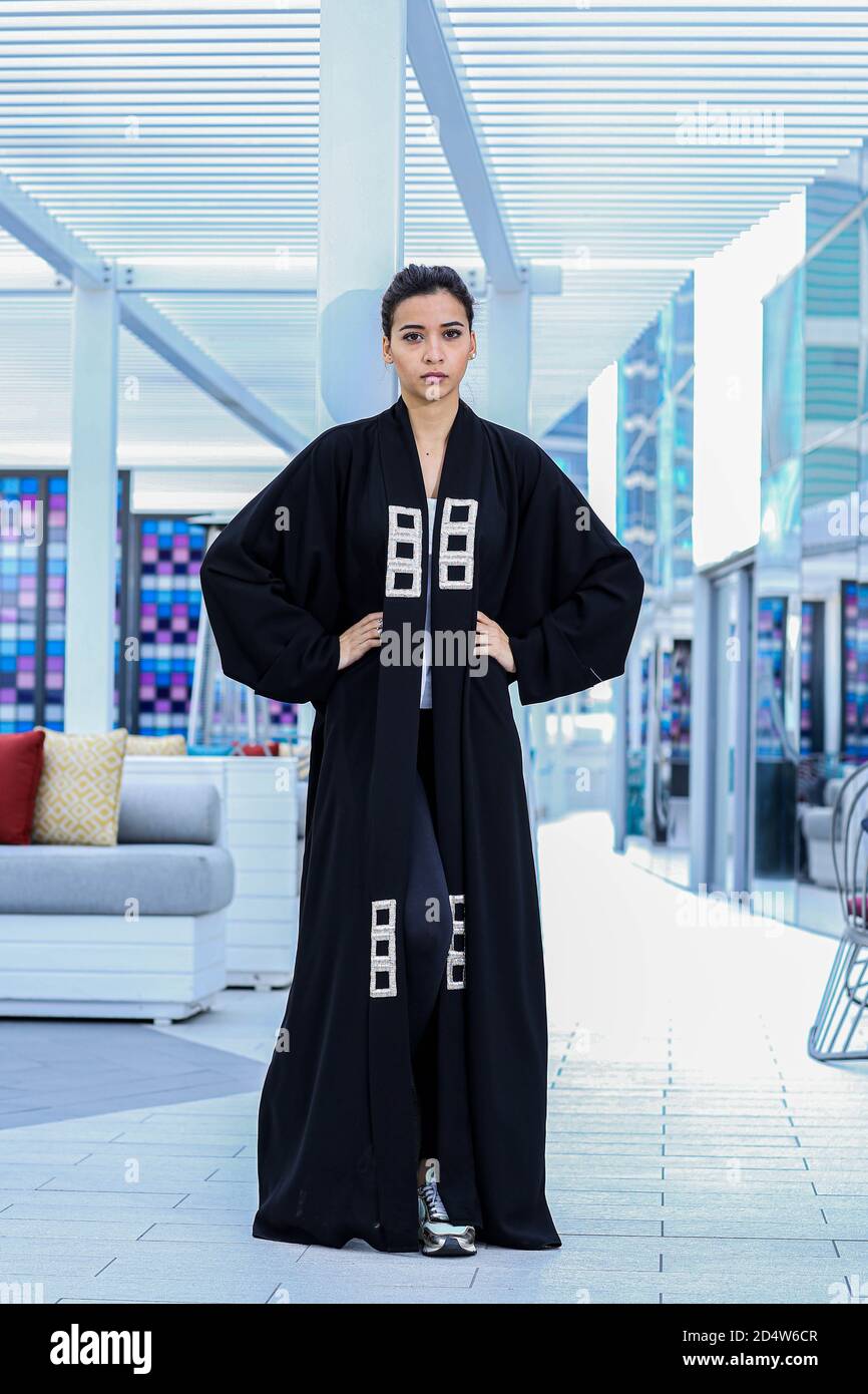 Arab Dress ,Abaya with Arab female Stock Photo - Alamy