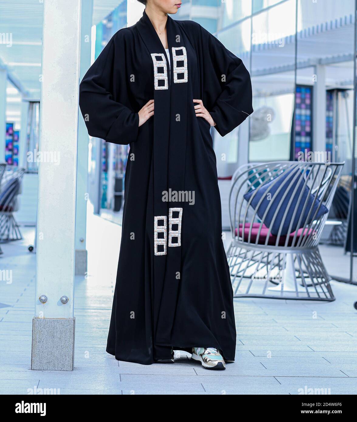 Arab Dress ,Abaya with Arab female Stock Photo - Alamy