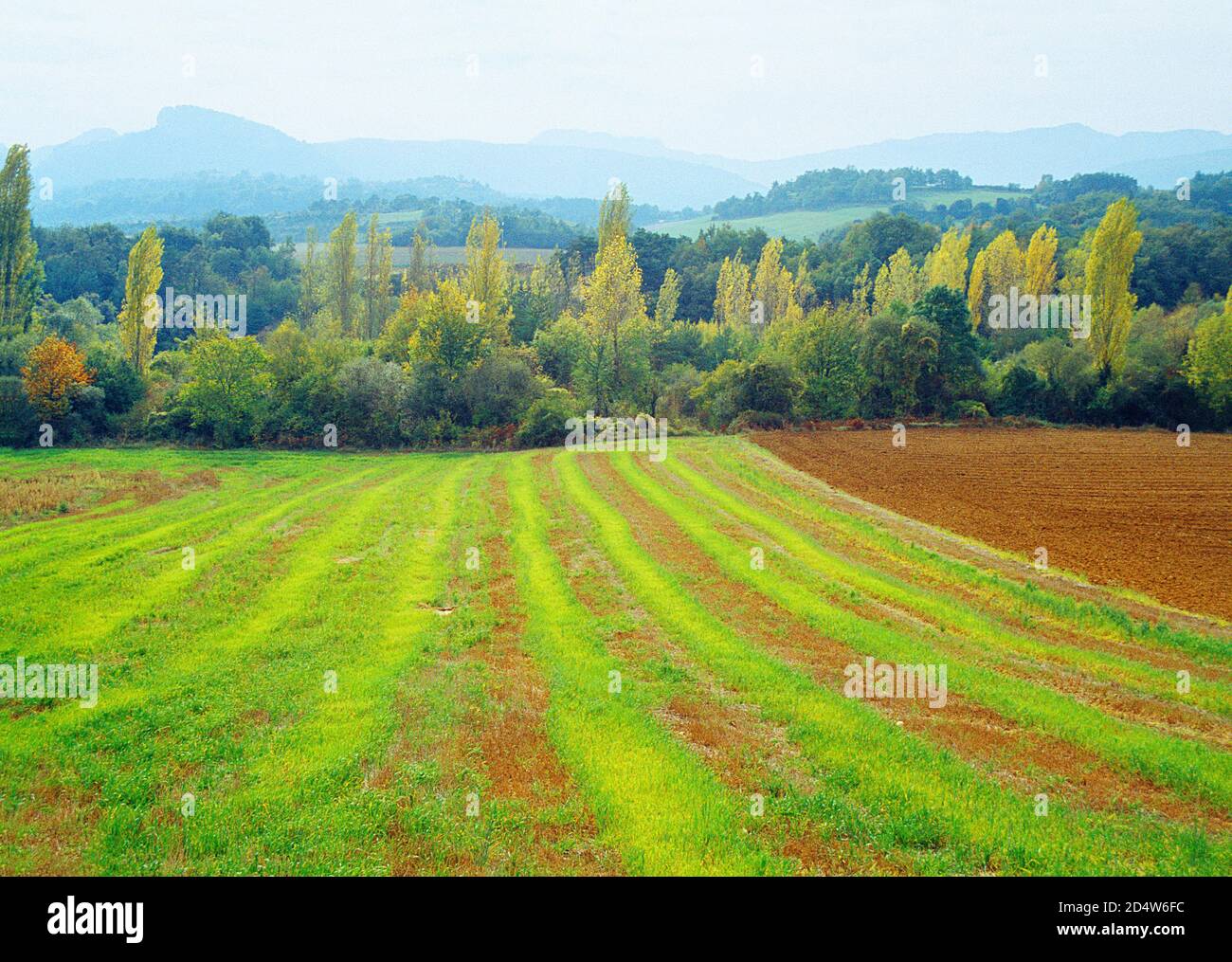 Landscape. Valderejo Natural Park, Alava province, Basque Country ...