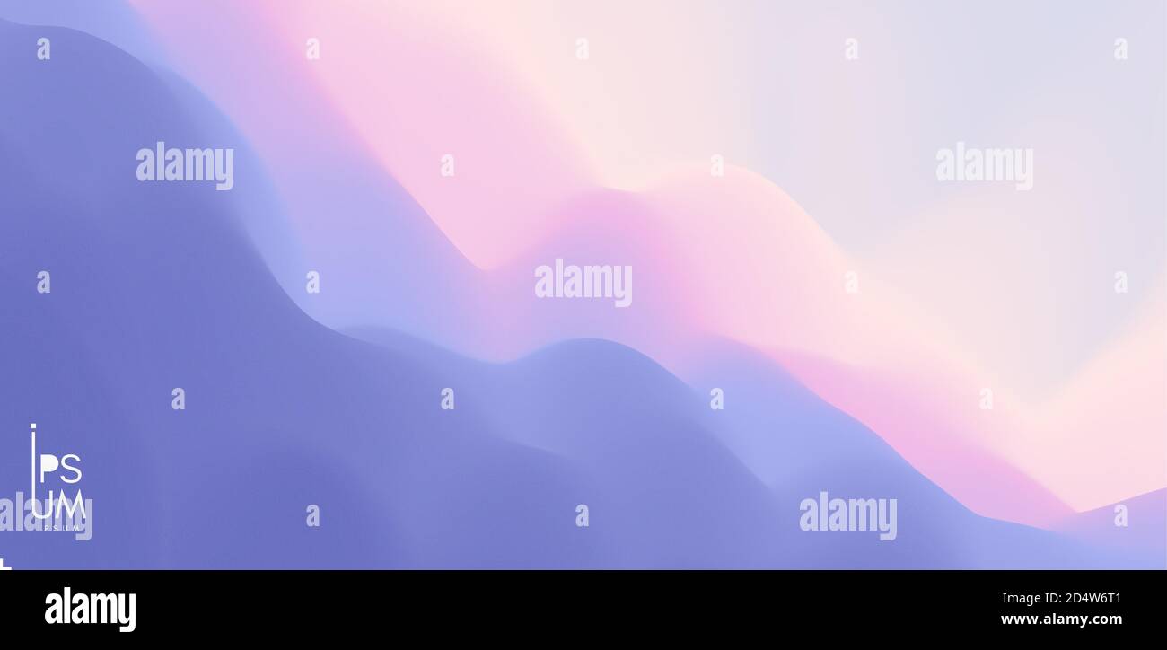 Abstract wavy background with dynamic effect. Color gradients for ...