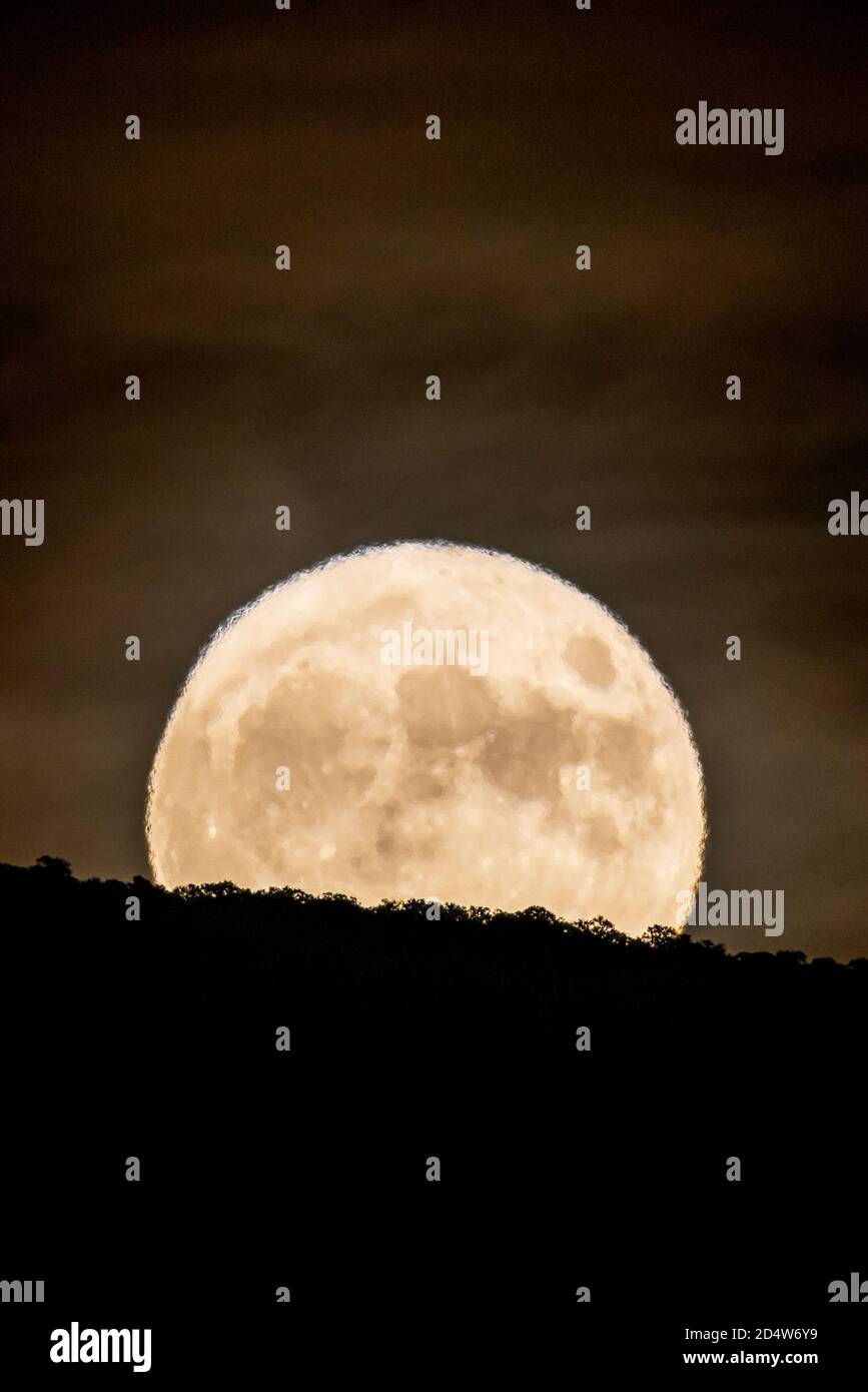 Earth rising over moon surface hi-res stock photography and images - Alamy