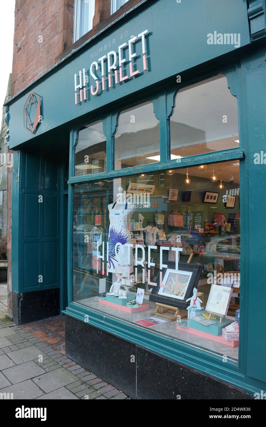 Hansel HI Shop Prestwick Main Street . A charity shop with a difference ...