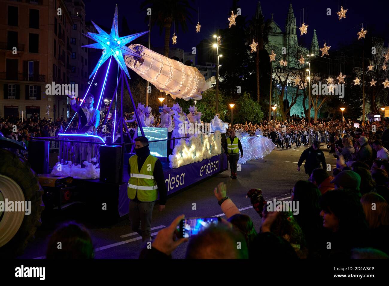 Three Kings Parade, Palma, Mallorca, Spain Stock Photo - Alamy