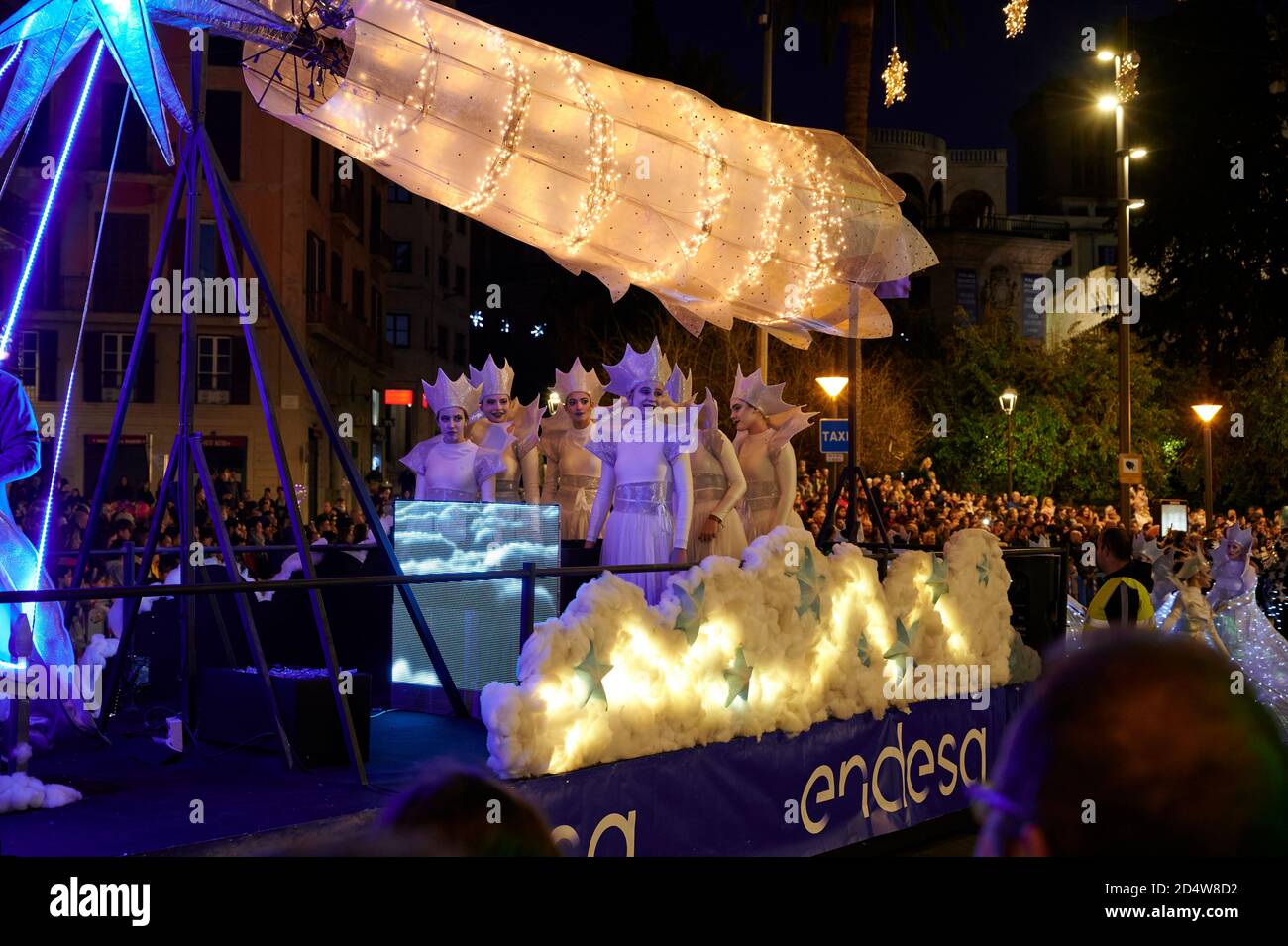 Three Kings Parade, Palma, Mallorca, Spain Stock Photo - Alamy