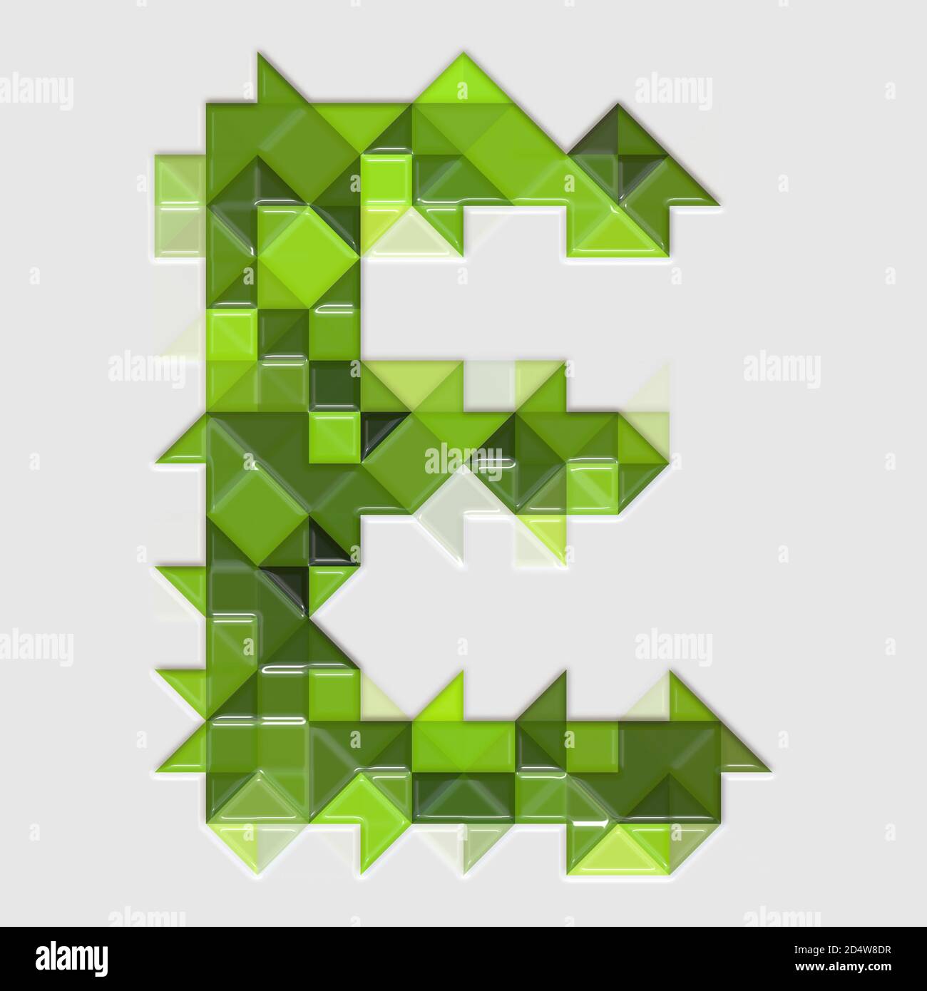 Glossy Tiles Alphabet Letters and Numbers Stock Photo - Alamy