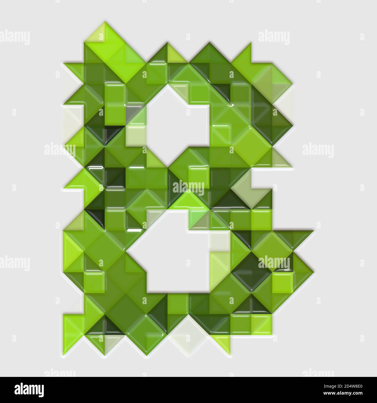 Glossy Tiles Alphabet Letters and Numbers Stock Photo - Alamy