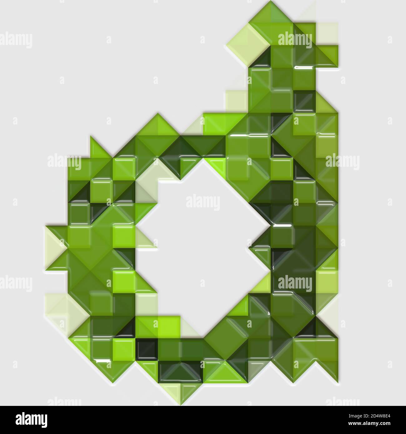 Glossy Tiles Alphabet Letters and Numbers Stock Photo - Alamy