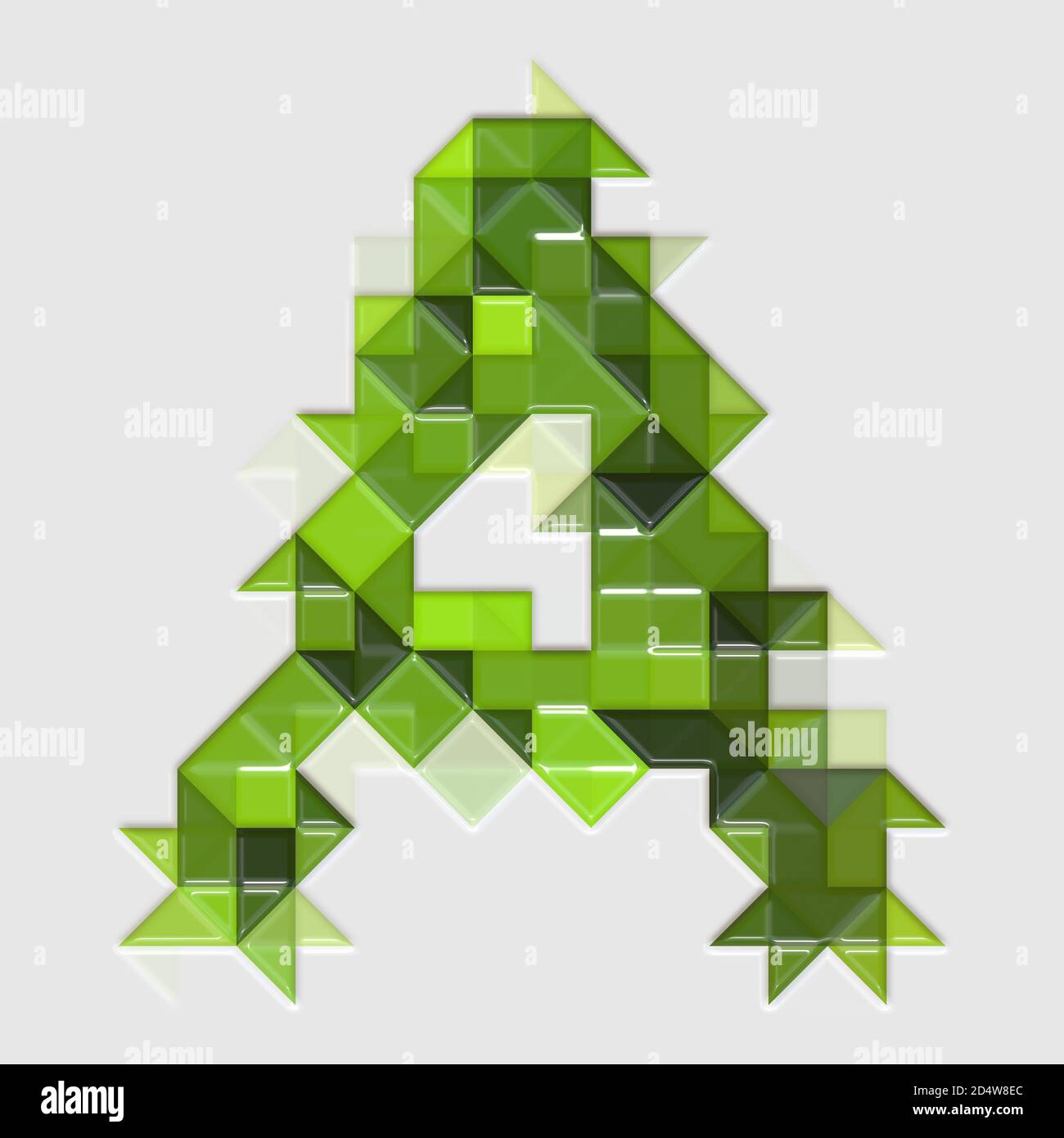Glossy Tiles Alphabet Letters and Numbers Stock Photo - Alamy
