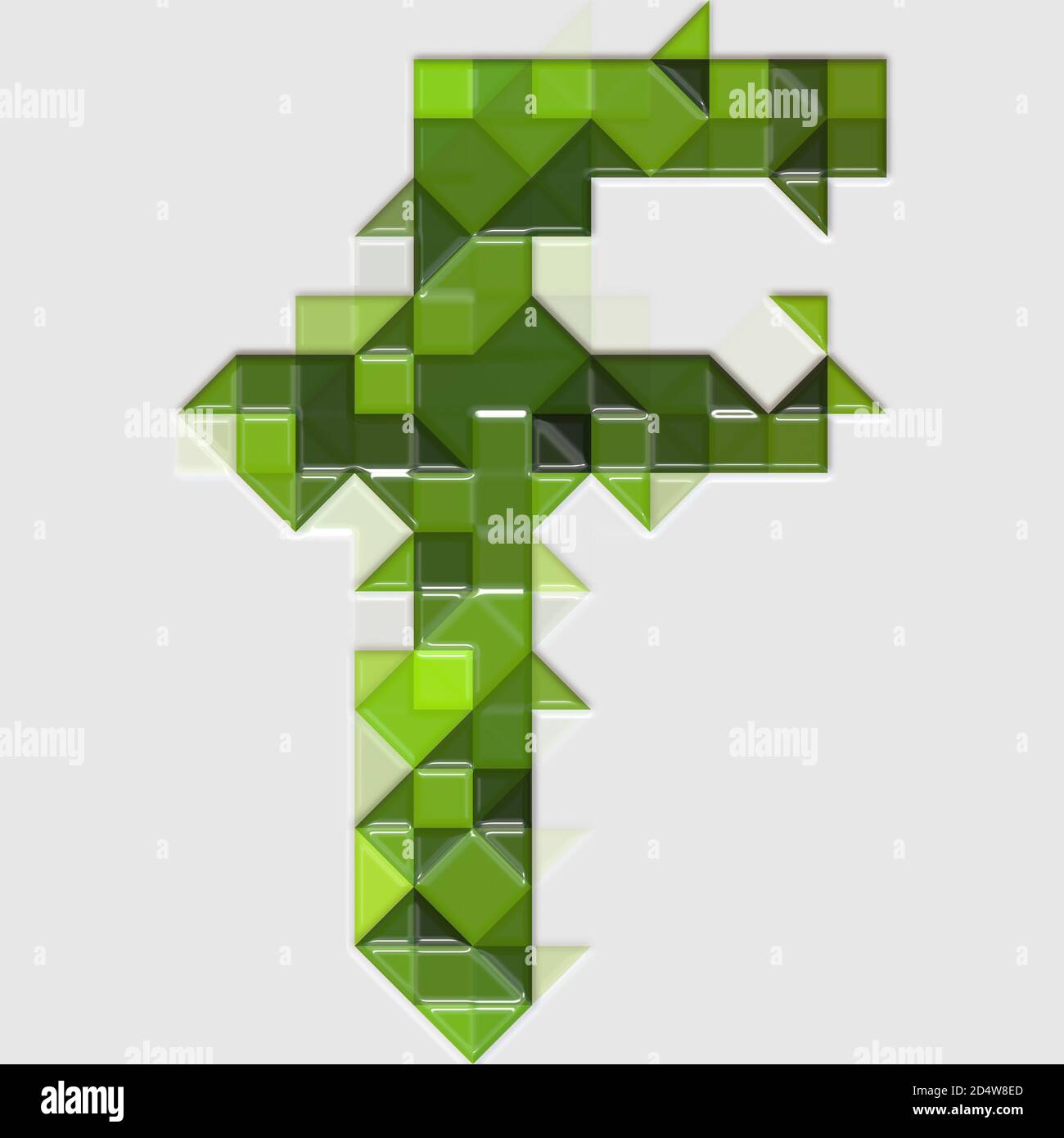 Glossy Tiles Alphabet Letters and Numbers Stock Photo - Alamy