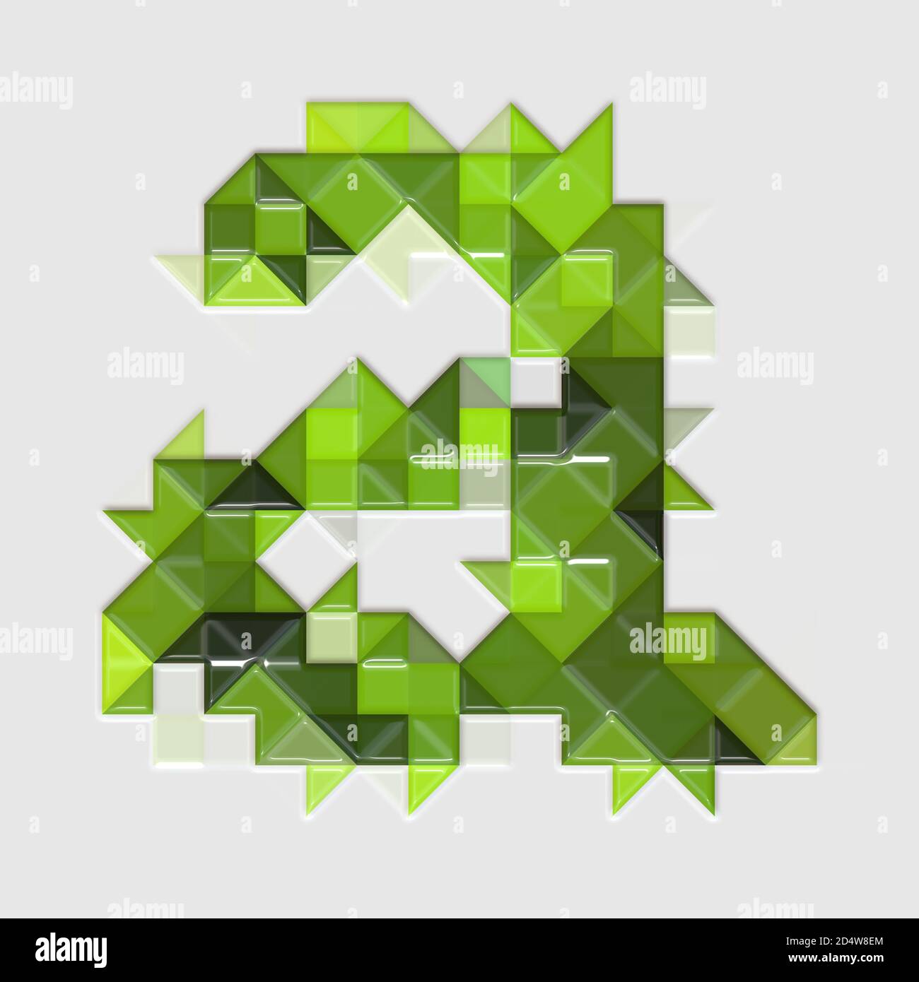 Glossy Tiles Alphabet Letters and Numbers Stock Photo - Alamy