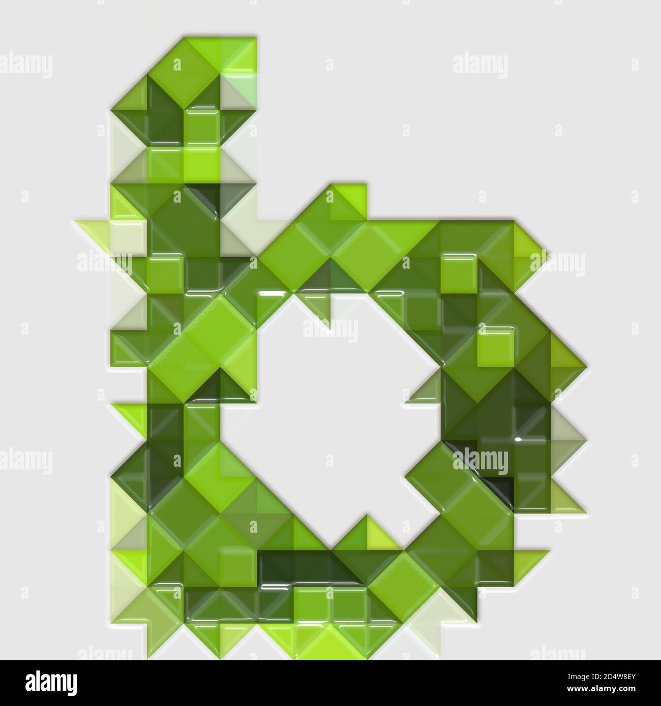Glossy Tiles Alphabet Letters and Numbers Stock Photo - Alamy