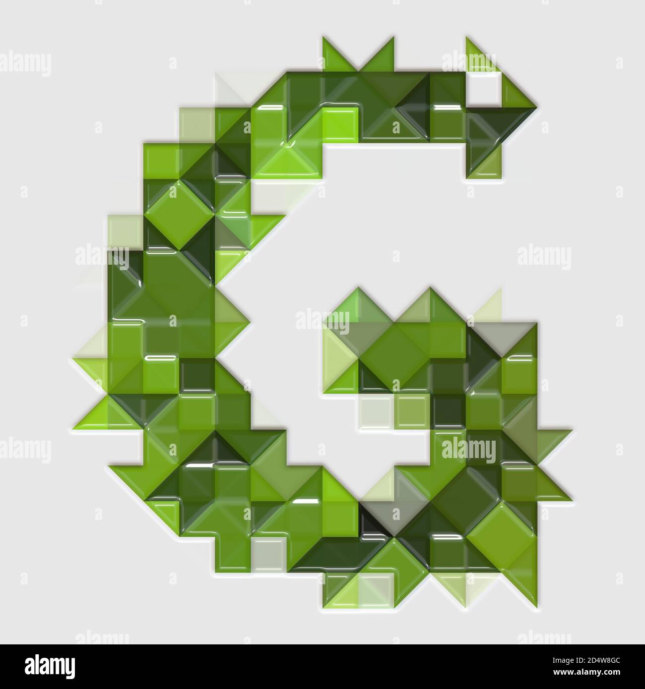 Glossy Tiles Alphabet Letters and Numbers Stock Photo - Alamy