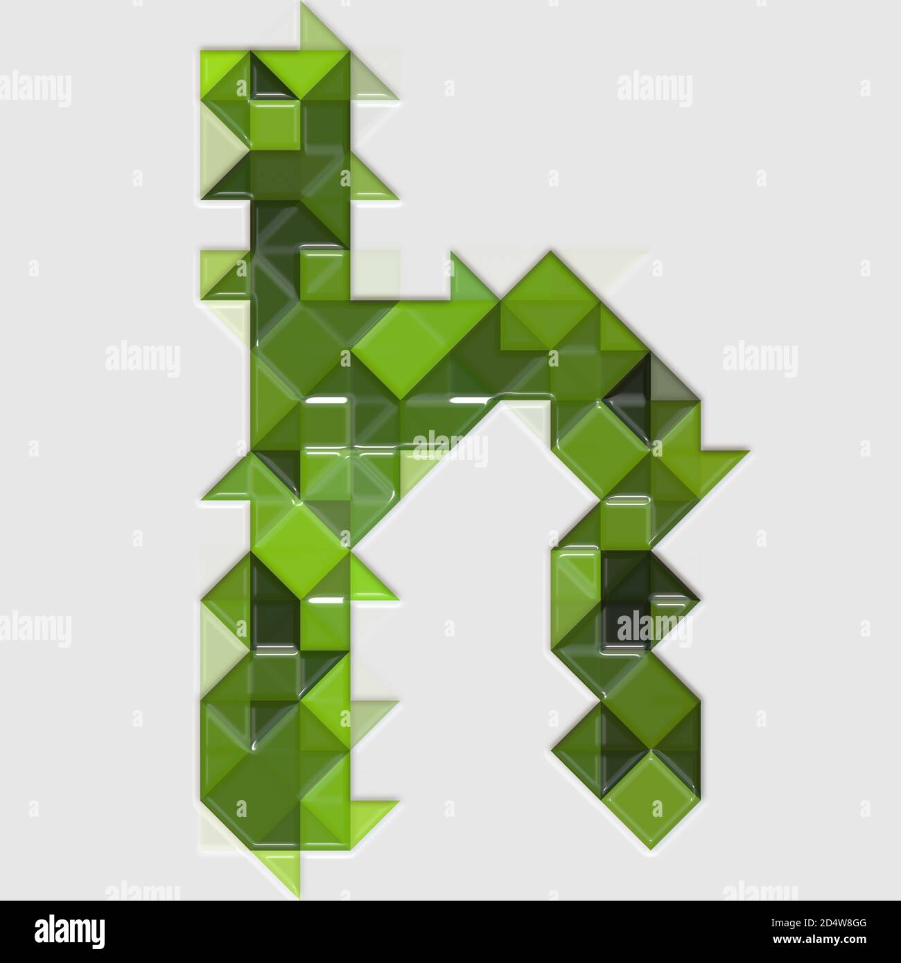 Glossy Tiles Alphabet Letters and Numbers Stock Photo - Alamy