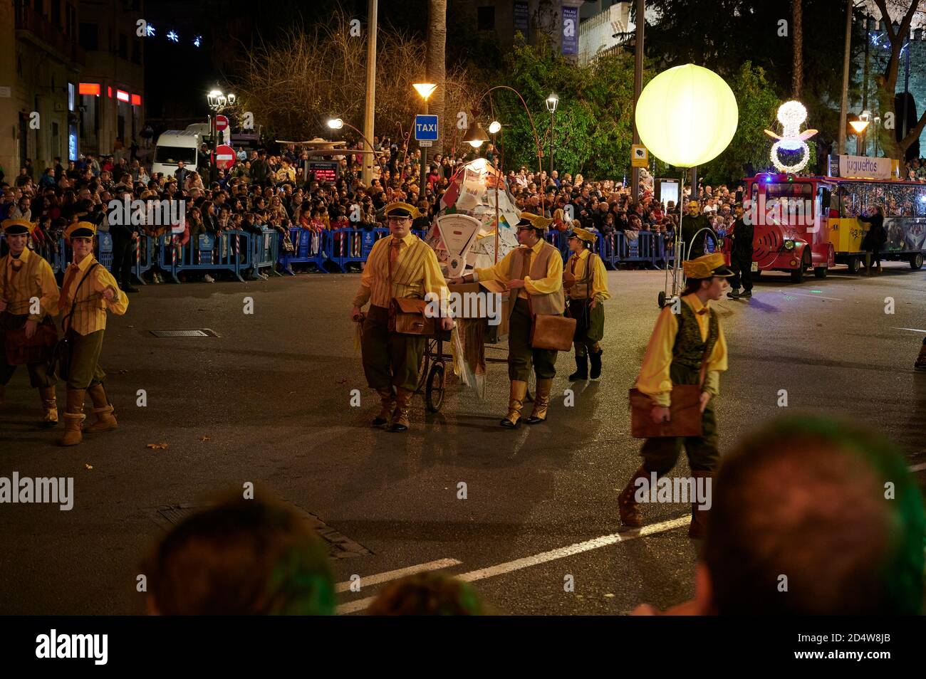 Three Kings Parade, Palma, Mallorca, Spain Stock Photo - Alamy