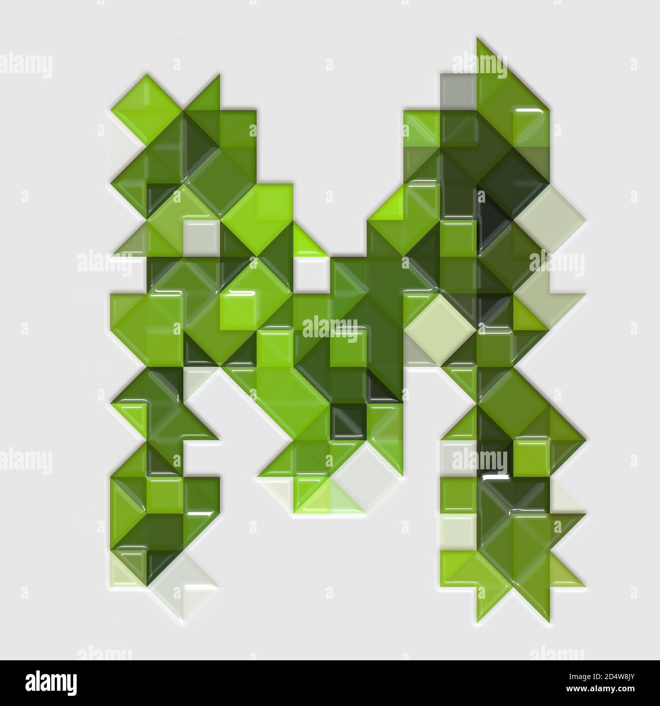 Glossy Tiles Alphabet Letters and Numbers Stock Photo - Alamy