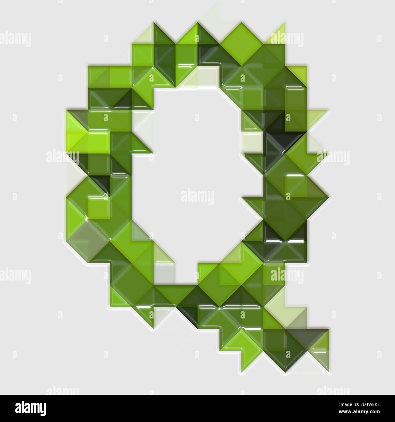 Glossy Tiles Alphabet Letters and Numbers Stock Photo - Alamy