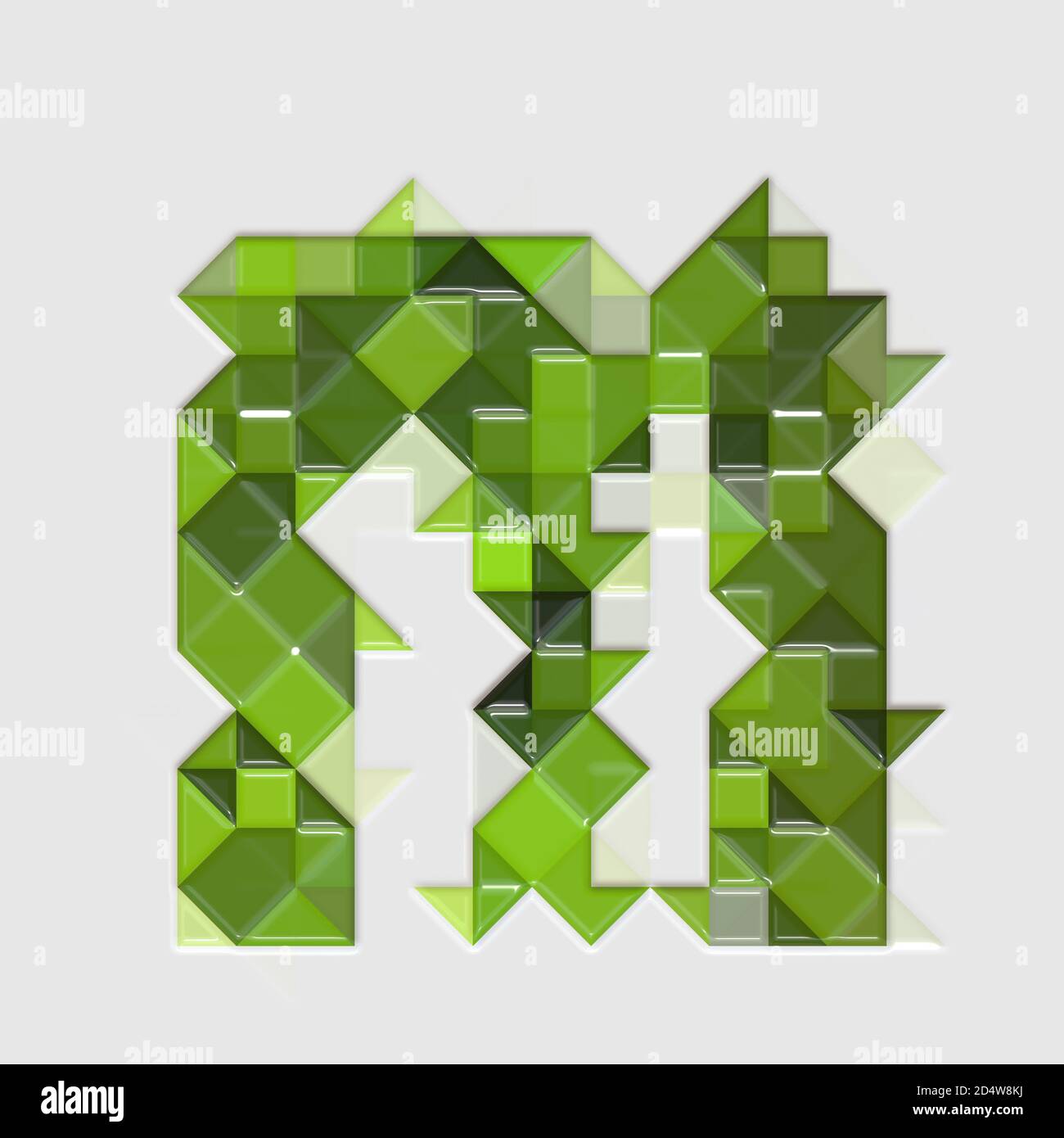 Glossy Tiles Alphabet Letters and Numbers Stock Photo - Alamy