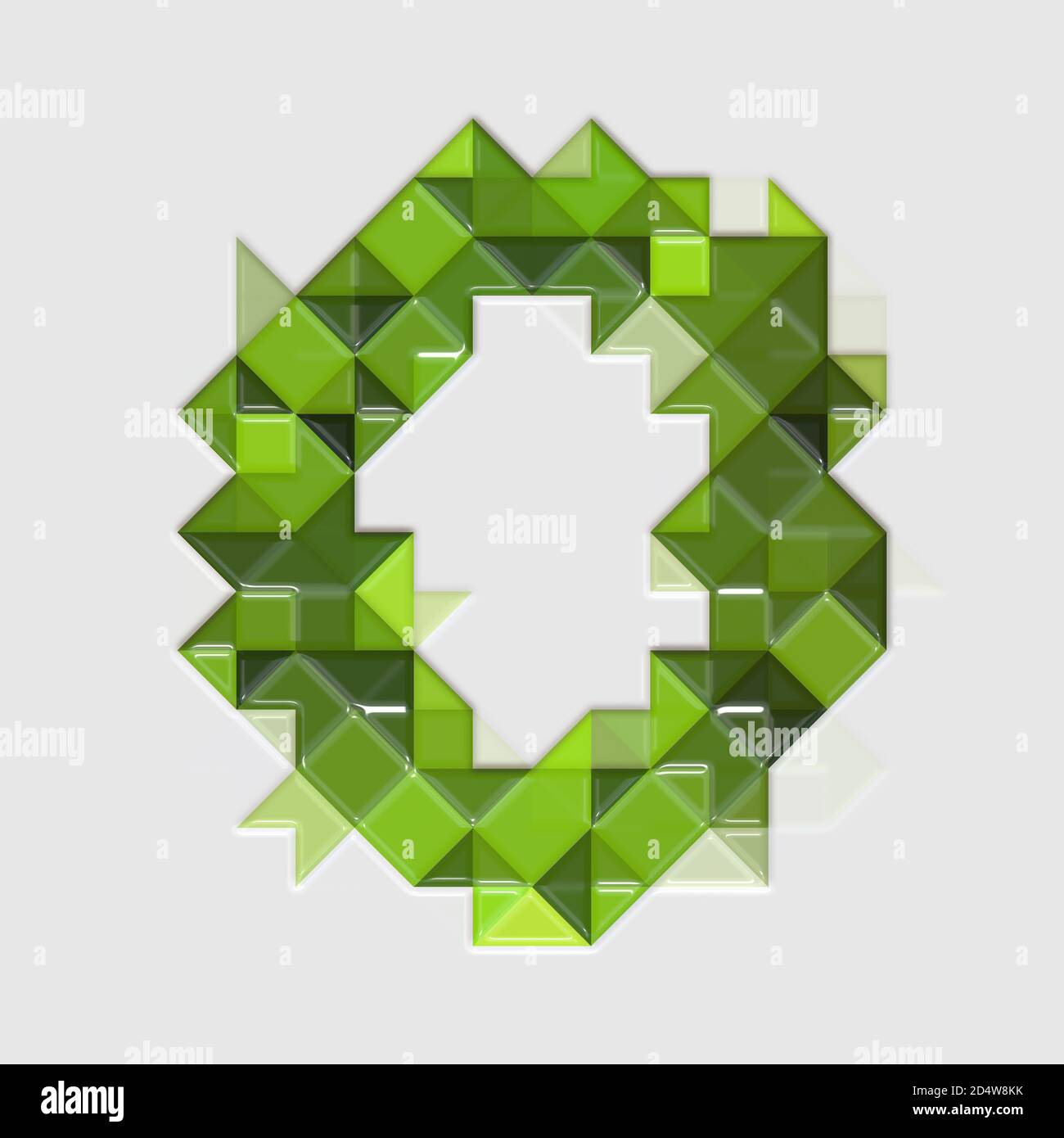 Glossy Tiles Alphabet Letters and Numbers Stock Photo - Alamy