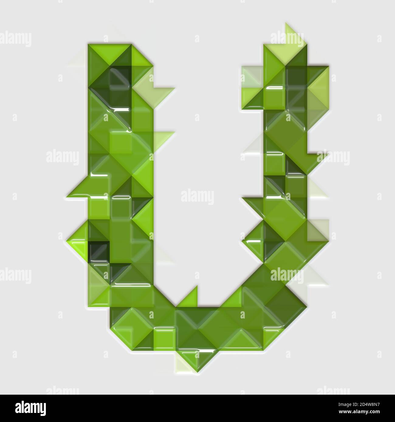 Glossy Tiles Alphabet Letters and Numbers Stock Photo - Alamy