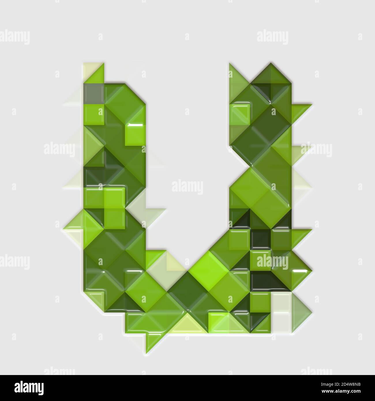 Glossy Tiles Alphabet Letters and Numbers Stock Photo - Alamy