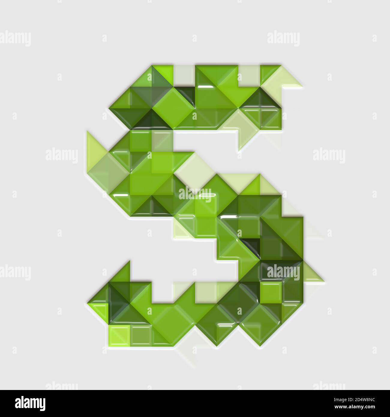 Glossy Tiles Alphabet Letters and Numbers Stock Photo - Alamy