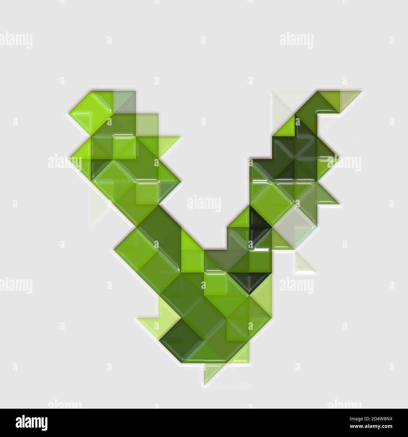 Glossy Tiles Alphabet Letters and Numbers Stock Photo - Alamy