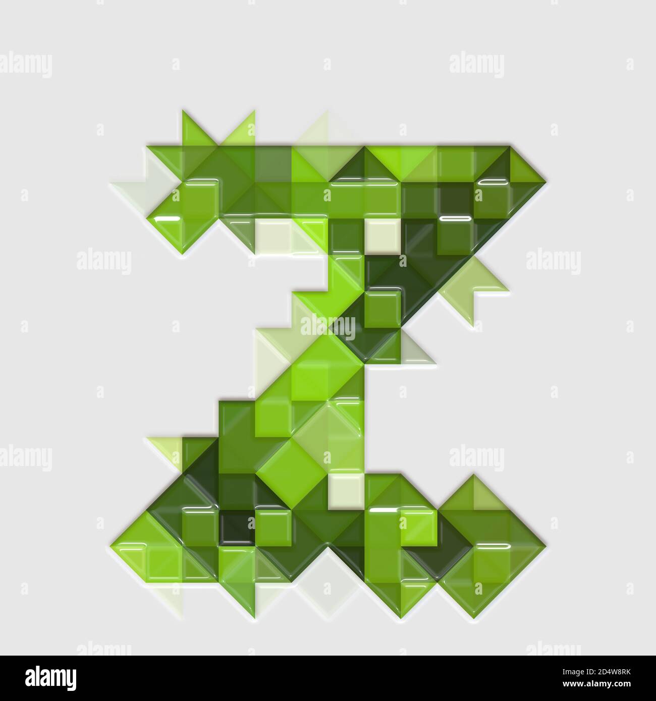 Glossy Tiles Alphabet Letters and Numbers Stock Photo - Alamy