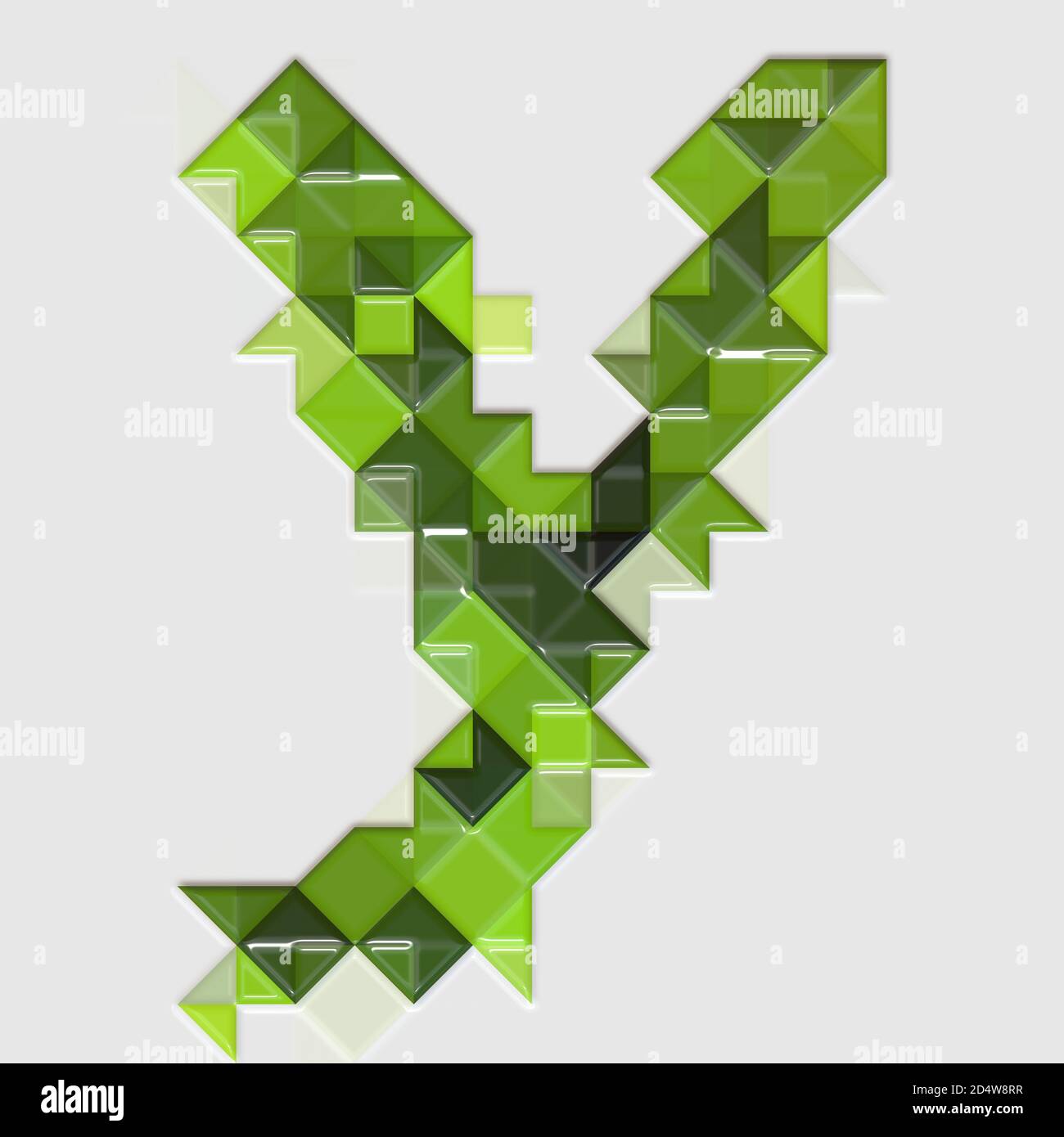 Glossy Tiles Alphabet Letters and Numbers Stock Photo - Alamy