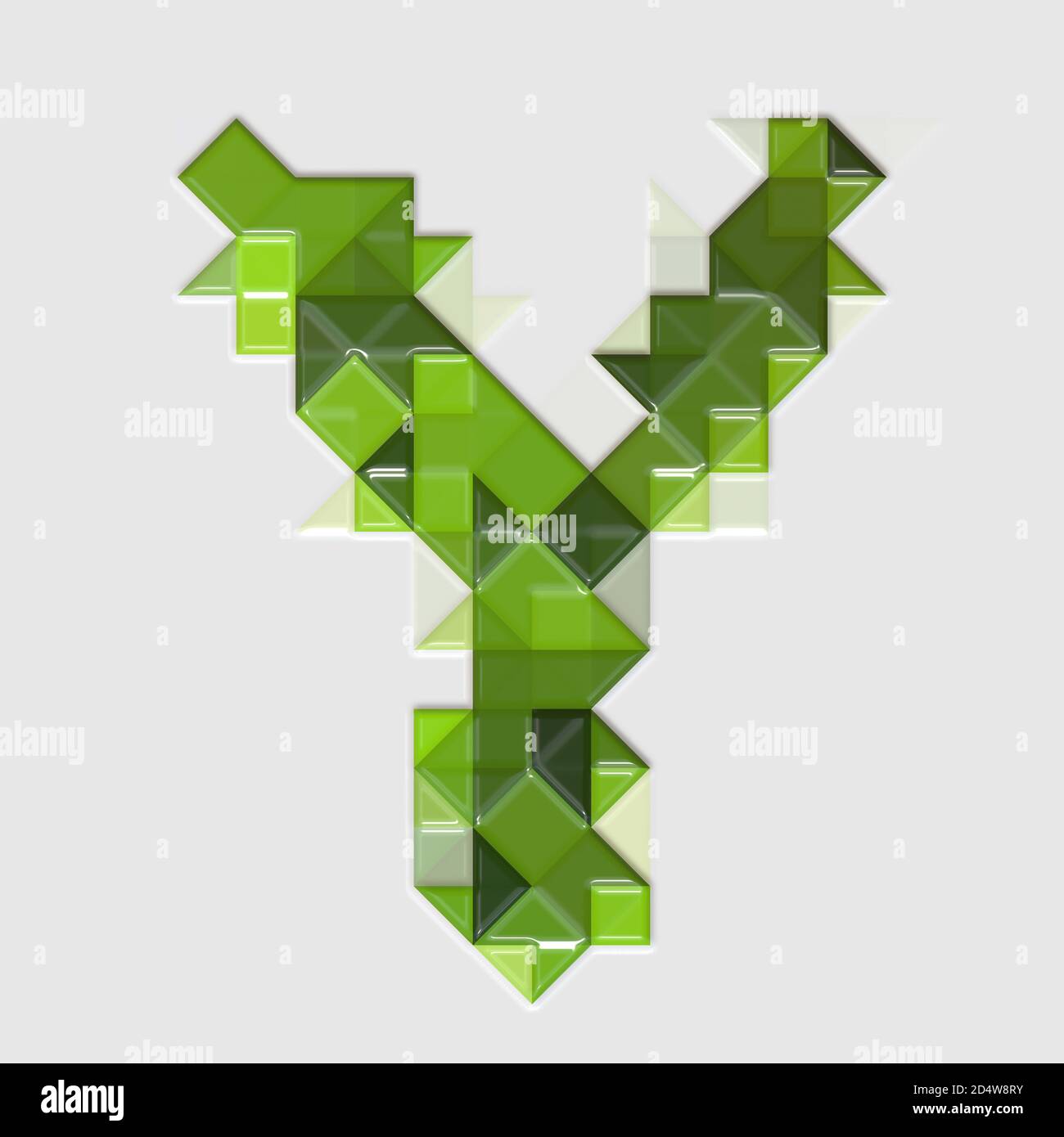 Glossy Tiles Alphabet Letters and Numbers Stock Photo - Alamy