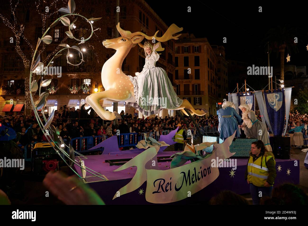 Three Kings Parade, Palma, Mallorca, Spain Stock Photo - Alamy