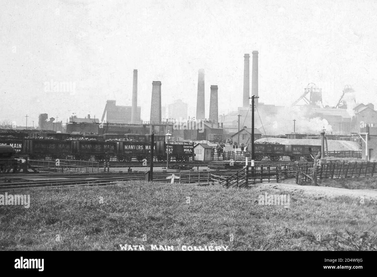 wath main colliery rotherham Stock Photo - Alamy