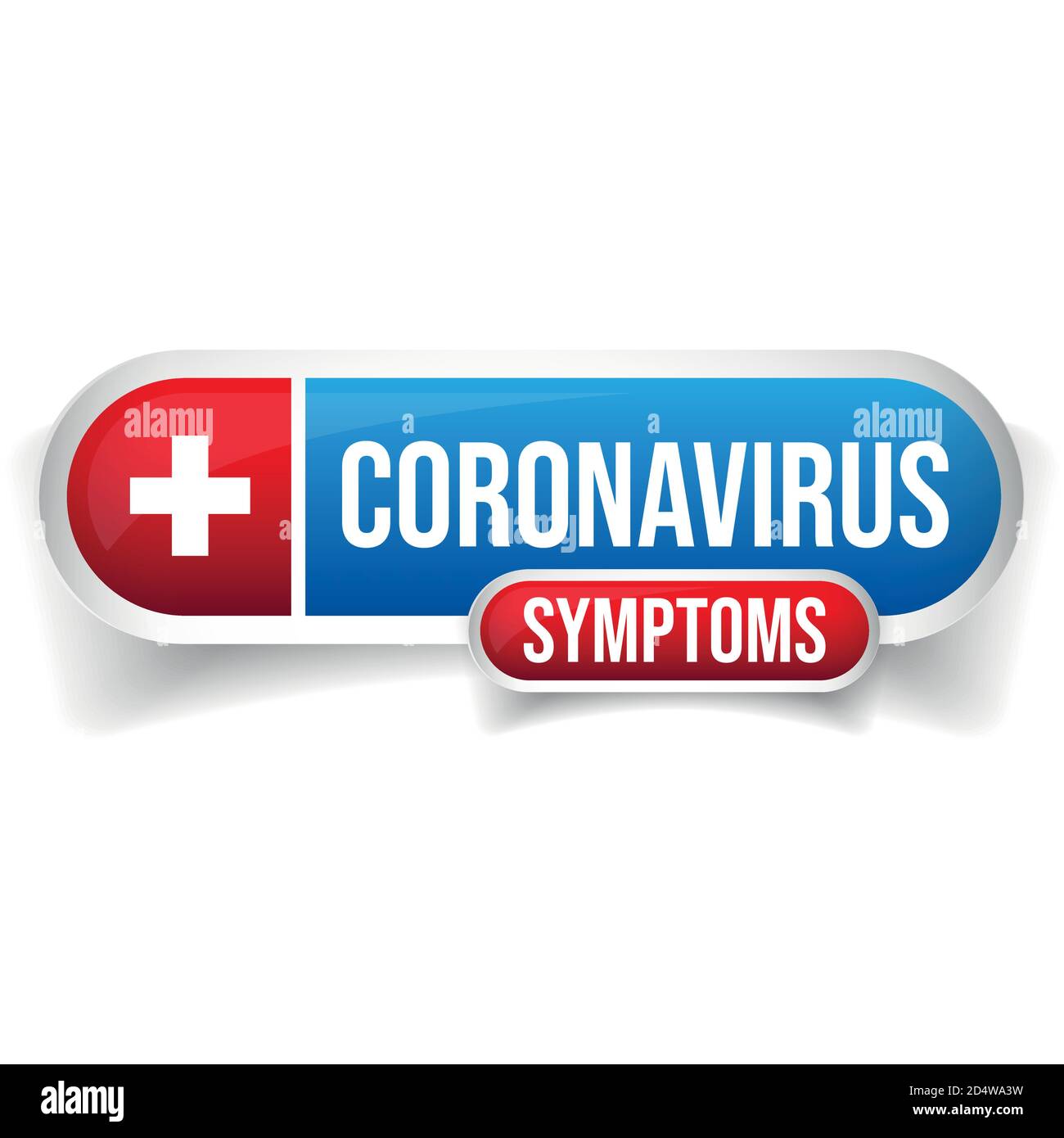Corona virus medicine button sign Stock Vector Image & Art - Alamy