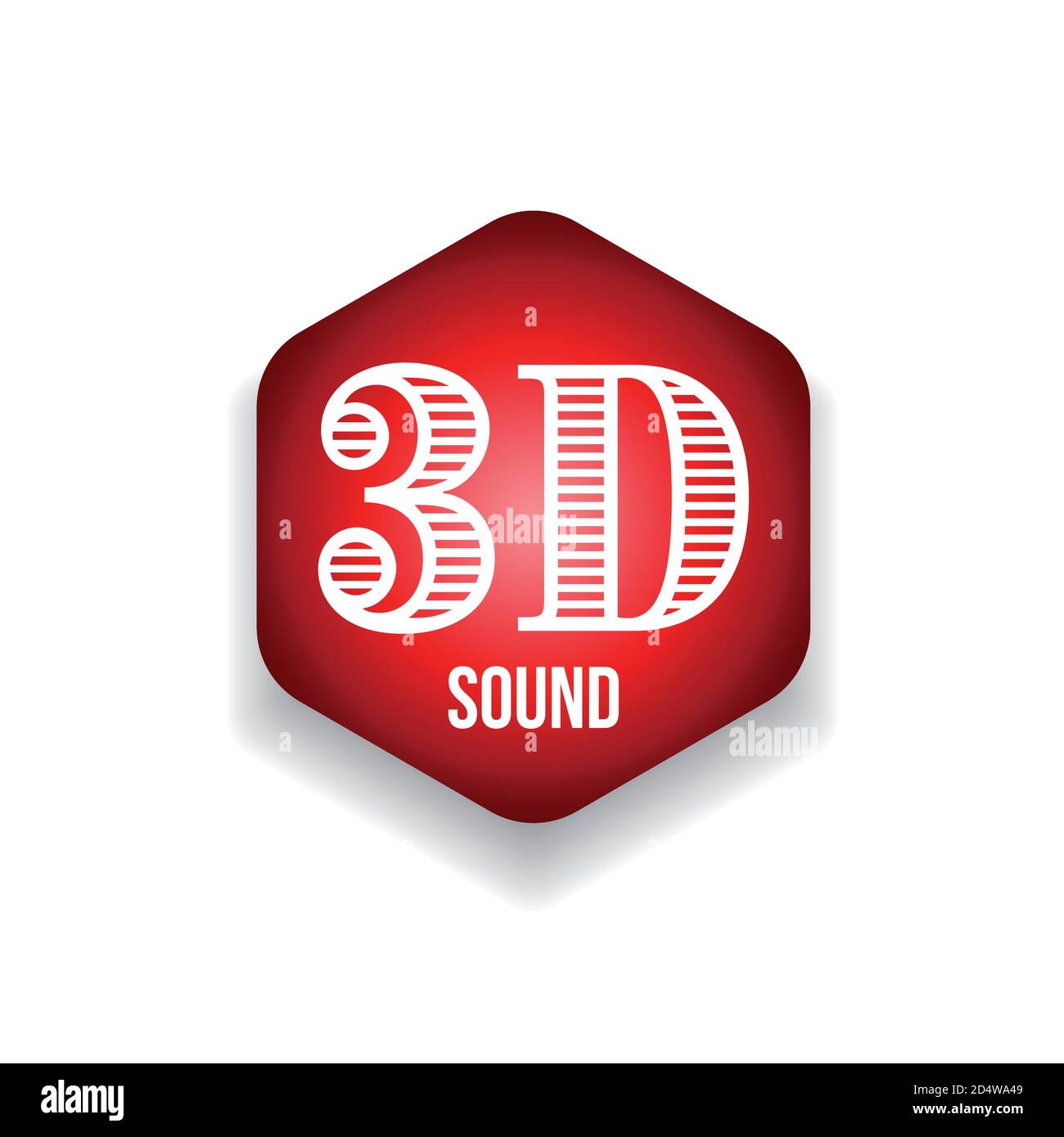 Red sound wave background hi-res stock photography and images - Alamy