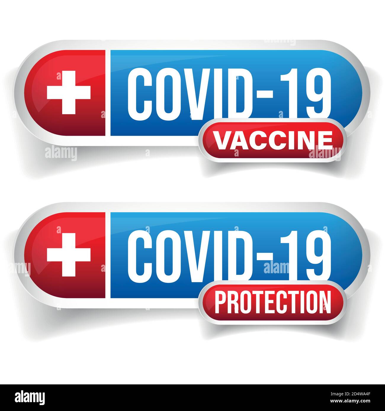 Corona virus medicine button sign Stock Vector Image & Art - Alamy