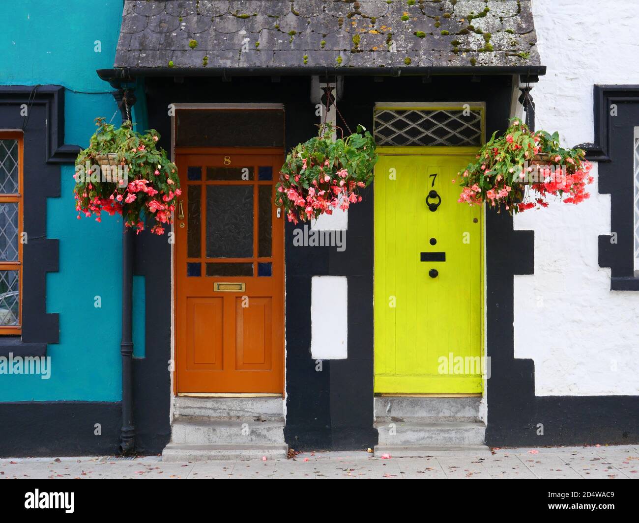 Colourful doors in ireland hi-res stock photography and images - Alamy