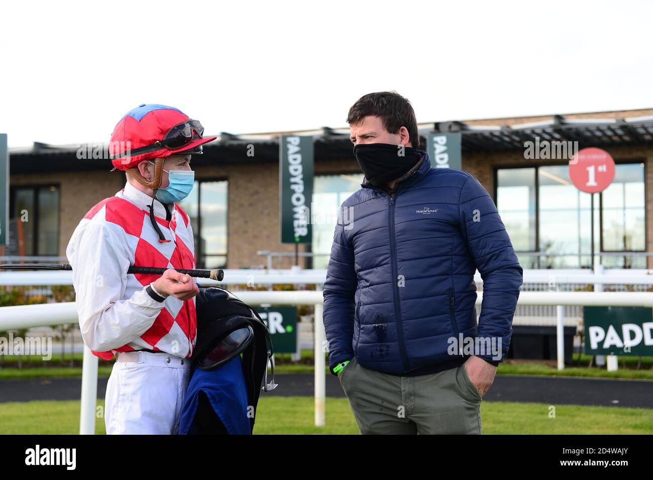 Paddy power irish cesarwitch day curragh racecourse hi-res stock ...