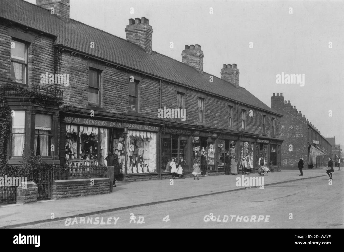 barnsley road goldthorpe Stock Photo - Alamy