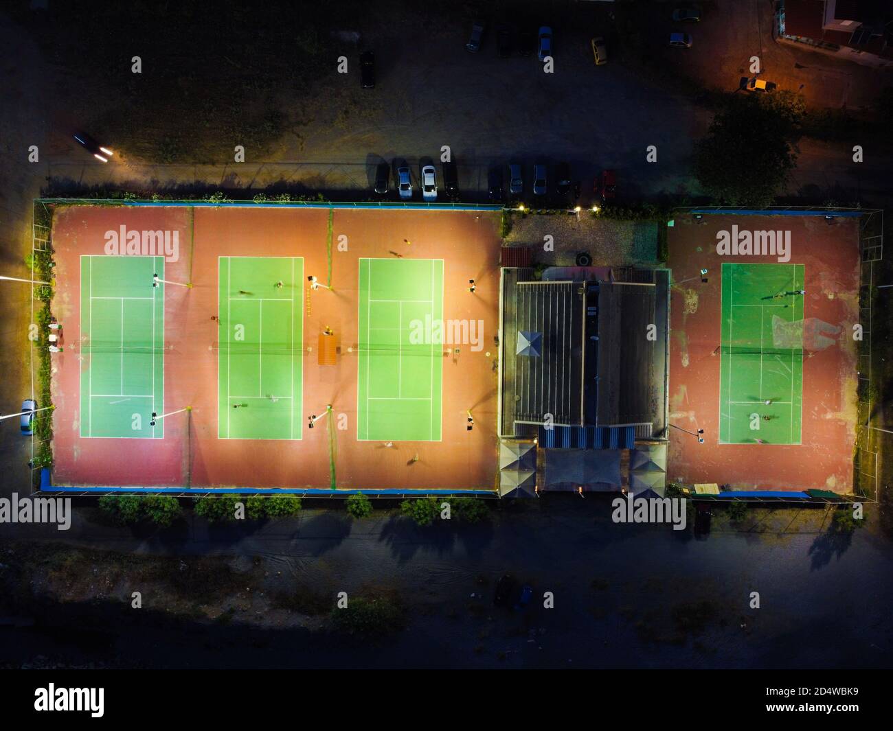 Tennis court top view design hi-res stock photography and images - Alamy
