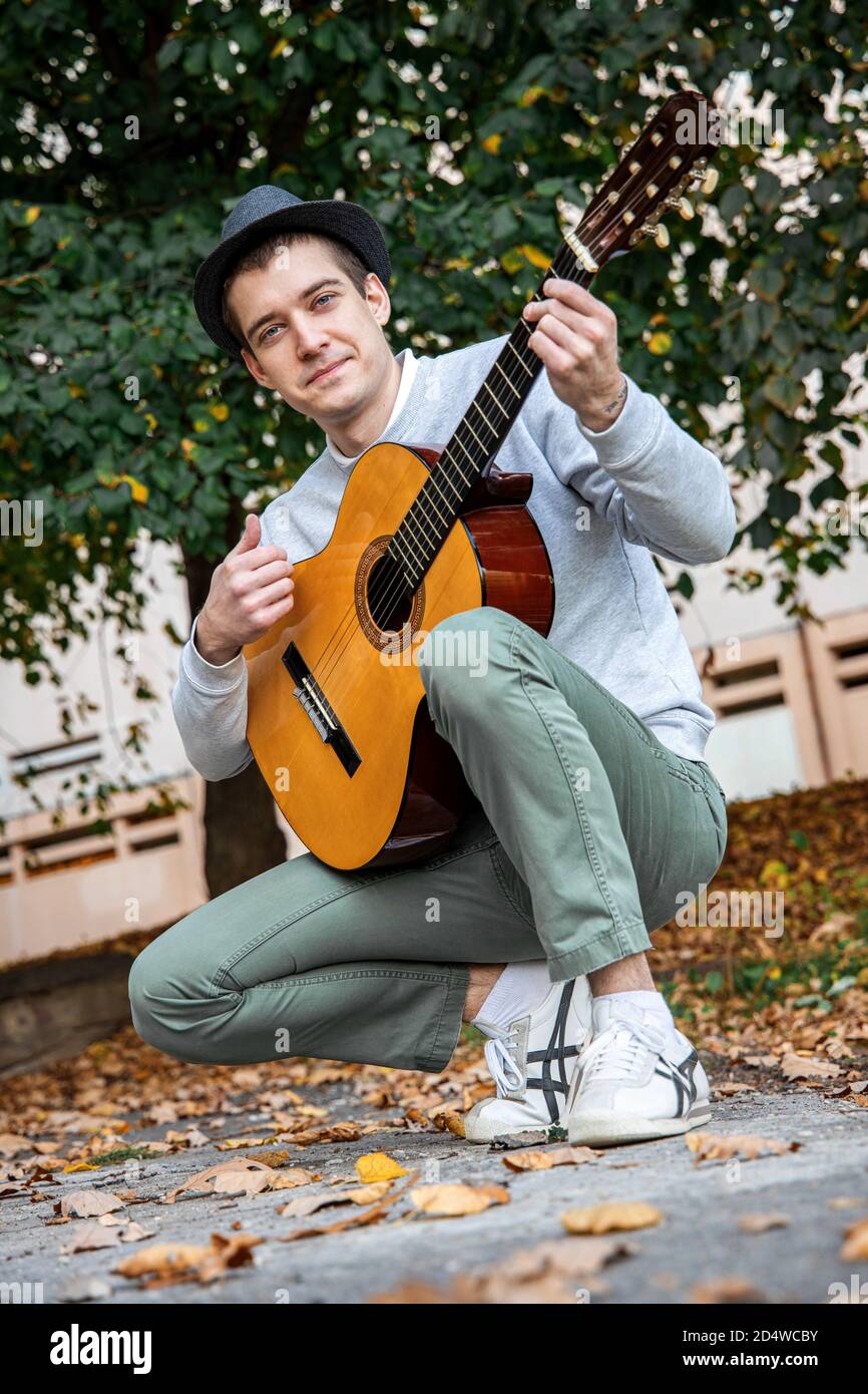 Guitar face hi-res stock photography and images - Alamy