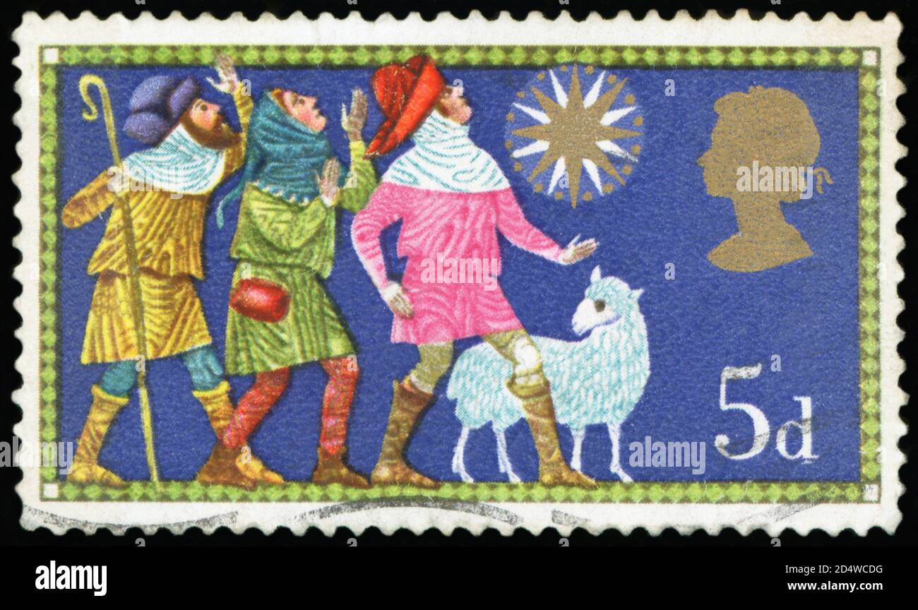 Postage Stamp - Epiphany - High resolution Stock Photo - Alamy