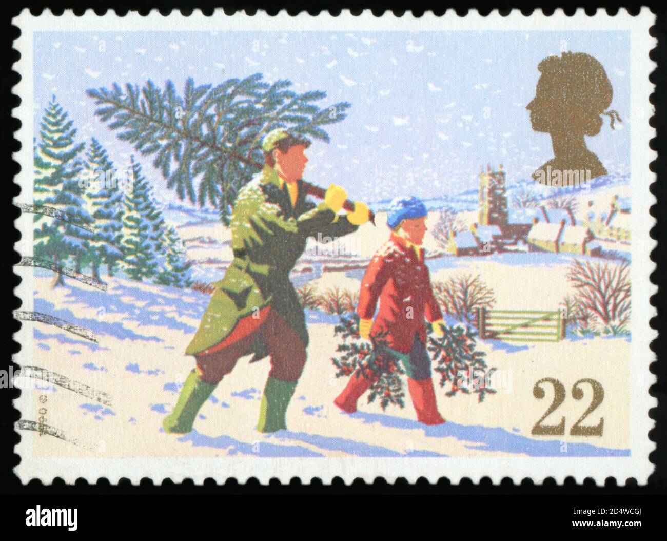 Postage stamp tree hi-res stock photography and images - Alamy