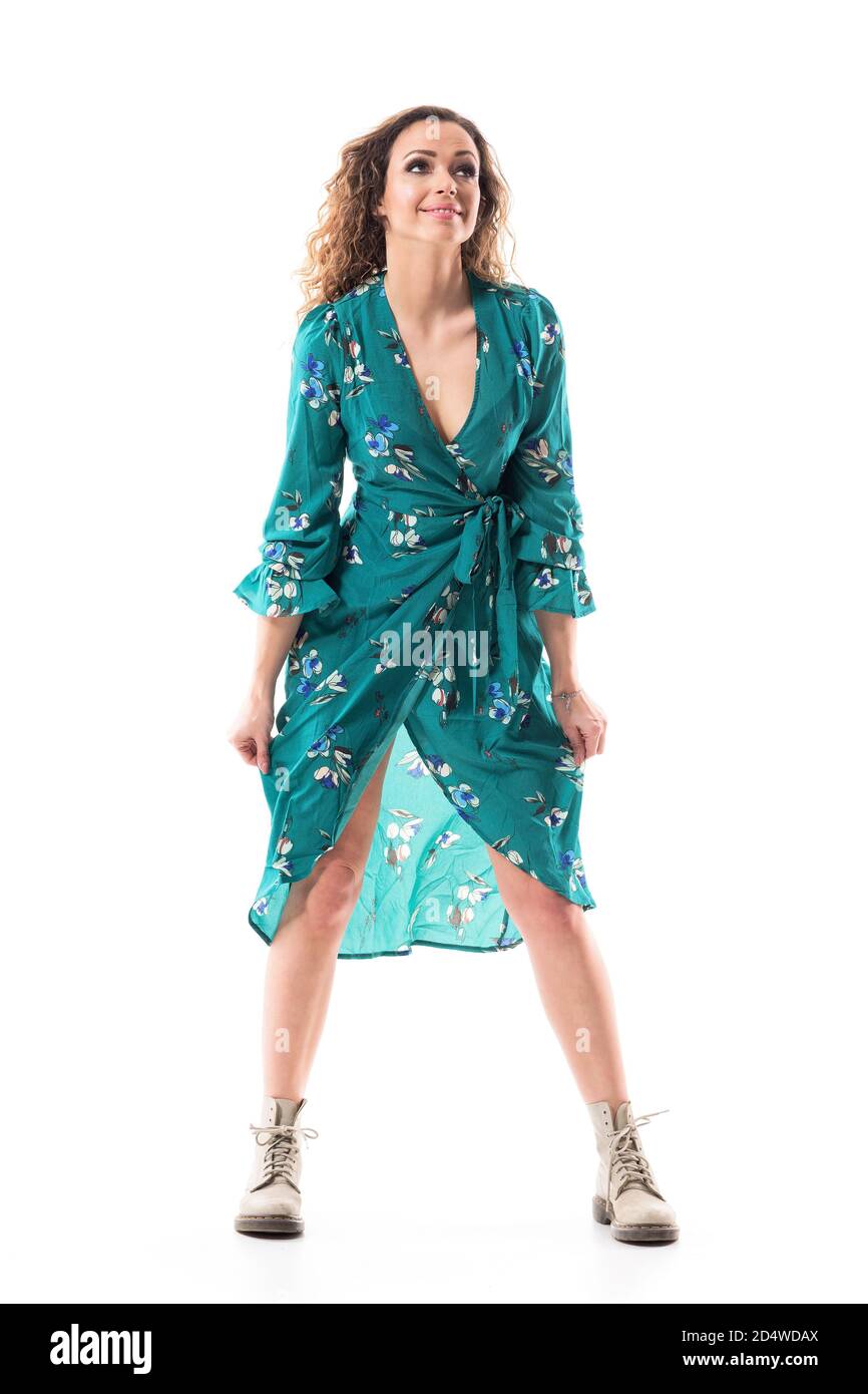Lifting up dress hi-res stock photography and images - Alamy