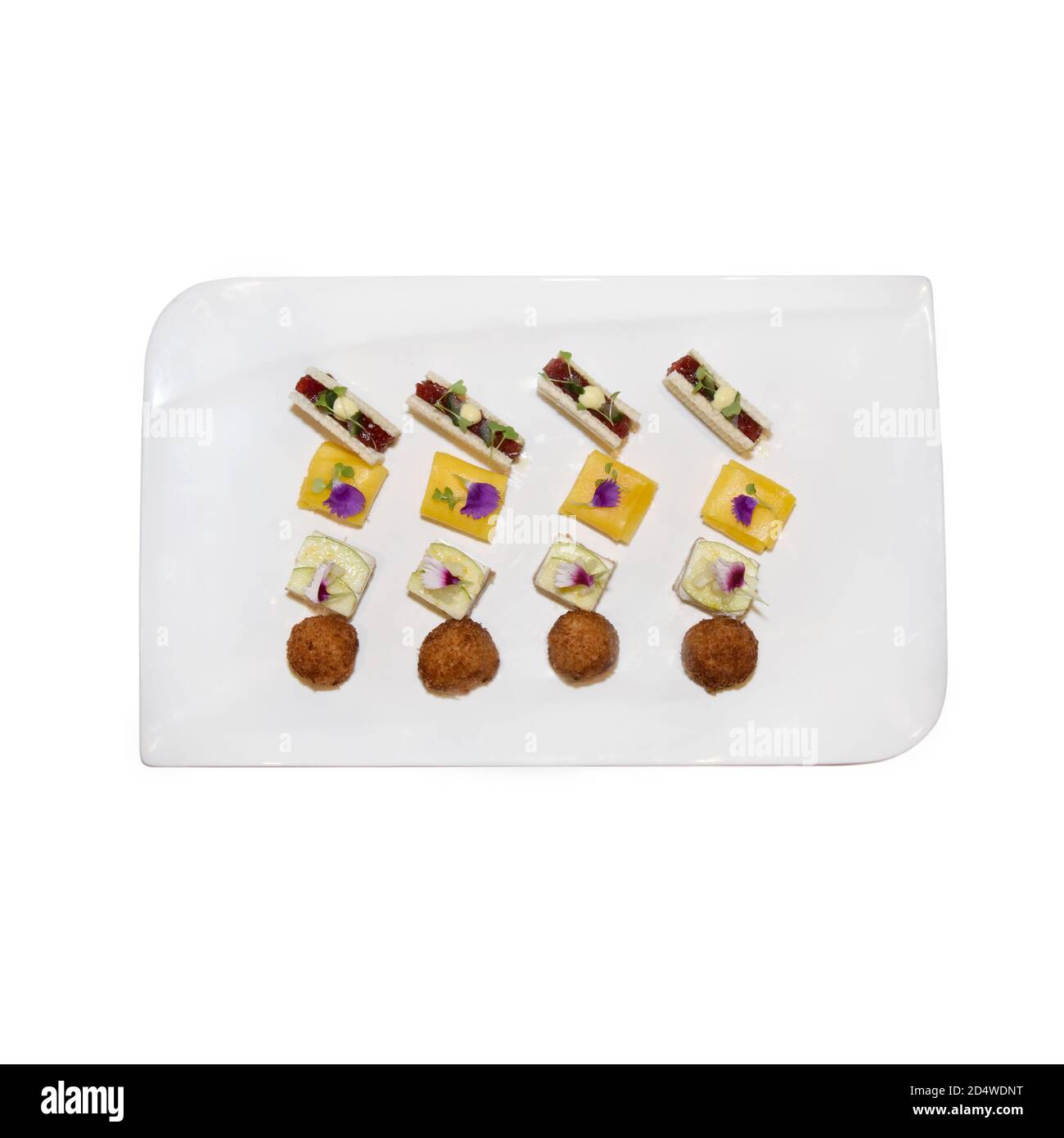 Petit fours plate food hi-res stock photography and images - Alamy
